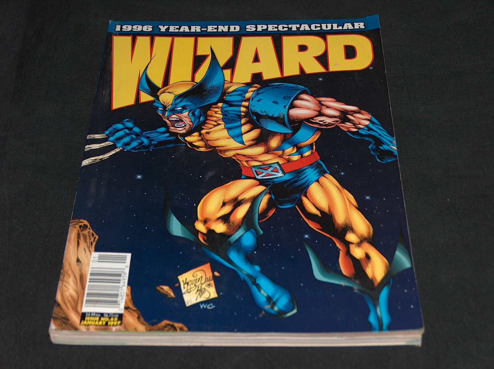 WIZARD January 1997 #65 Magazine Wolverine 1996 Year End Big Momma ...