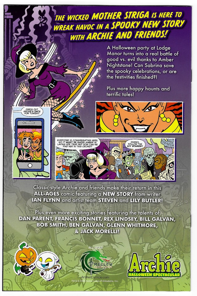 Archie Halloween 2024 Spectacular #1 Dan Parent Sabrina Variant NM | eBay