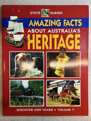 Amazing Facts About Australia's Heritage By Steve Parish Book PB ...