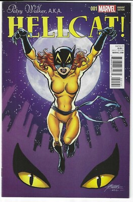 PATSY WALKER HELLCAT #1 (2016) GEORGE PEREZ 1:25 VARIANT MARVEL COMICS | eBay