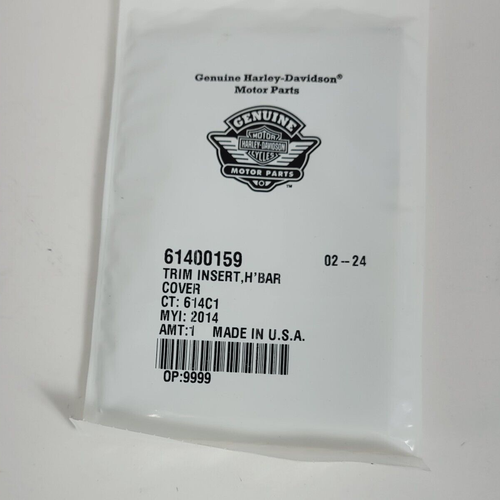 NOS Genuine Harley 2014 up Road King Nacelle Insert Trim Black 61400159 ...