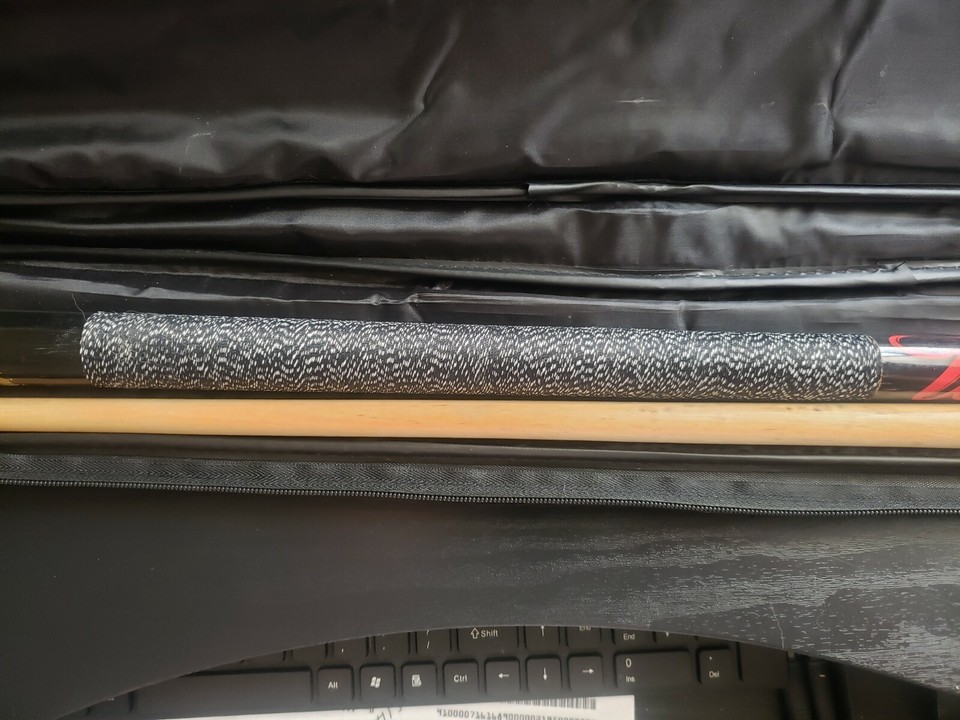 🔥🚨Vintage Budweiser Pool Cue Stick 2 Piece W/ Bag Nice! RARE! Busch ...
