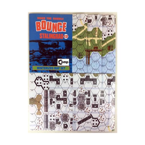 ASL Winter Map Make the Rubble Bounce - Winterized Map Set #12 Bag New ...