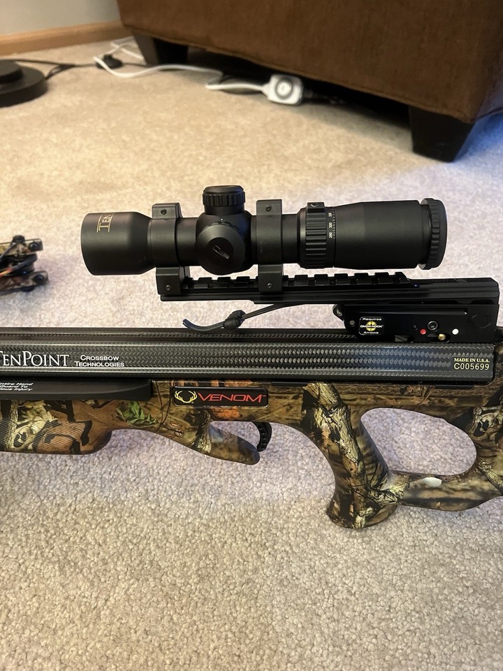 Ten Point Venom Crossbow W/ Acu Draw 50 Crank | eBay