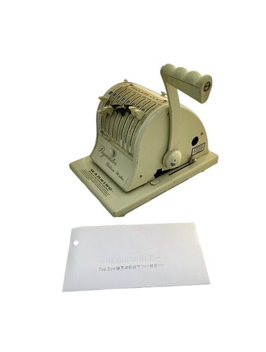 Paymaster Check Sealer Invoice Stamper Writing Machine Ribbon Writer ...