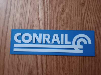 Trackside 3D 38 - 3D Printed Railroad Signs "Conrail" | eBay