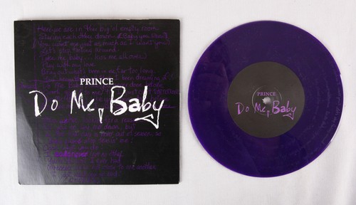 Do Me Baby by Prince, Not Numbered, 2022 7" 45rpm, Purple, VG+ | eBay