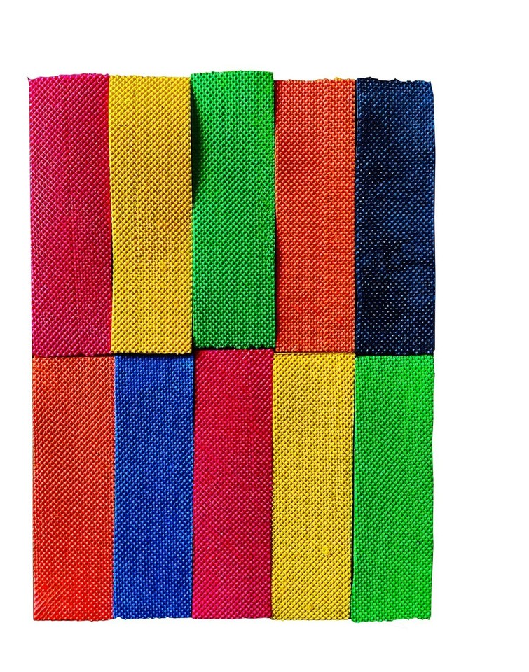 Cricket Bat Toe Guard with Pasting Glue Assorted Colors Full Size Pack ...