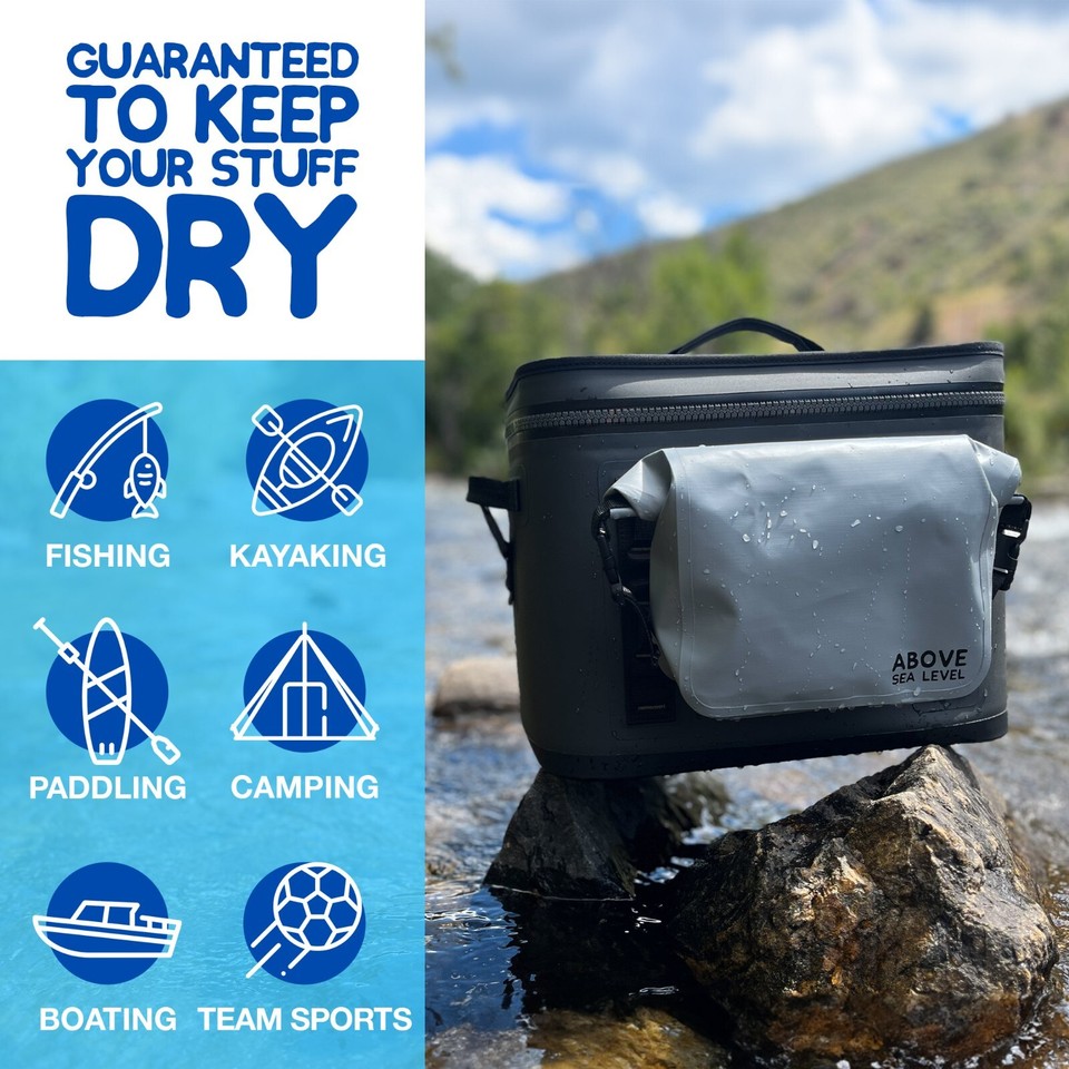 Molle Dry Bag Attaches to Soft YETI Cooler Bags or Backpacks Your New ...