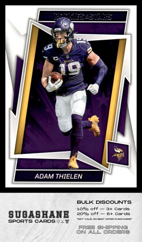 2022 Rookies & Stars 67 Adam Thielen Minnesota Vikings Football Card | eBay