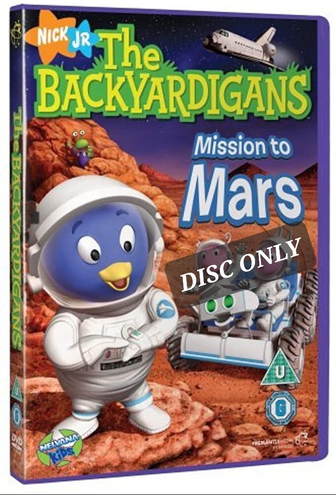 The Backyardigans Mission to Mars DVD (Disc Only) Nickelodeon Full ...