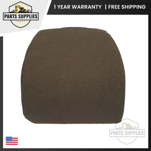 AR71107 Personal Posture Backrest Cushion Brown Fabric fits John Deere ...