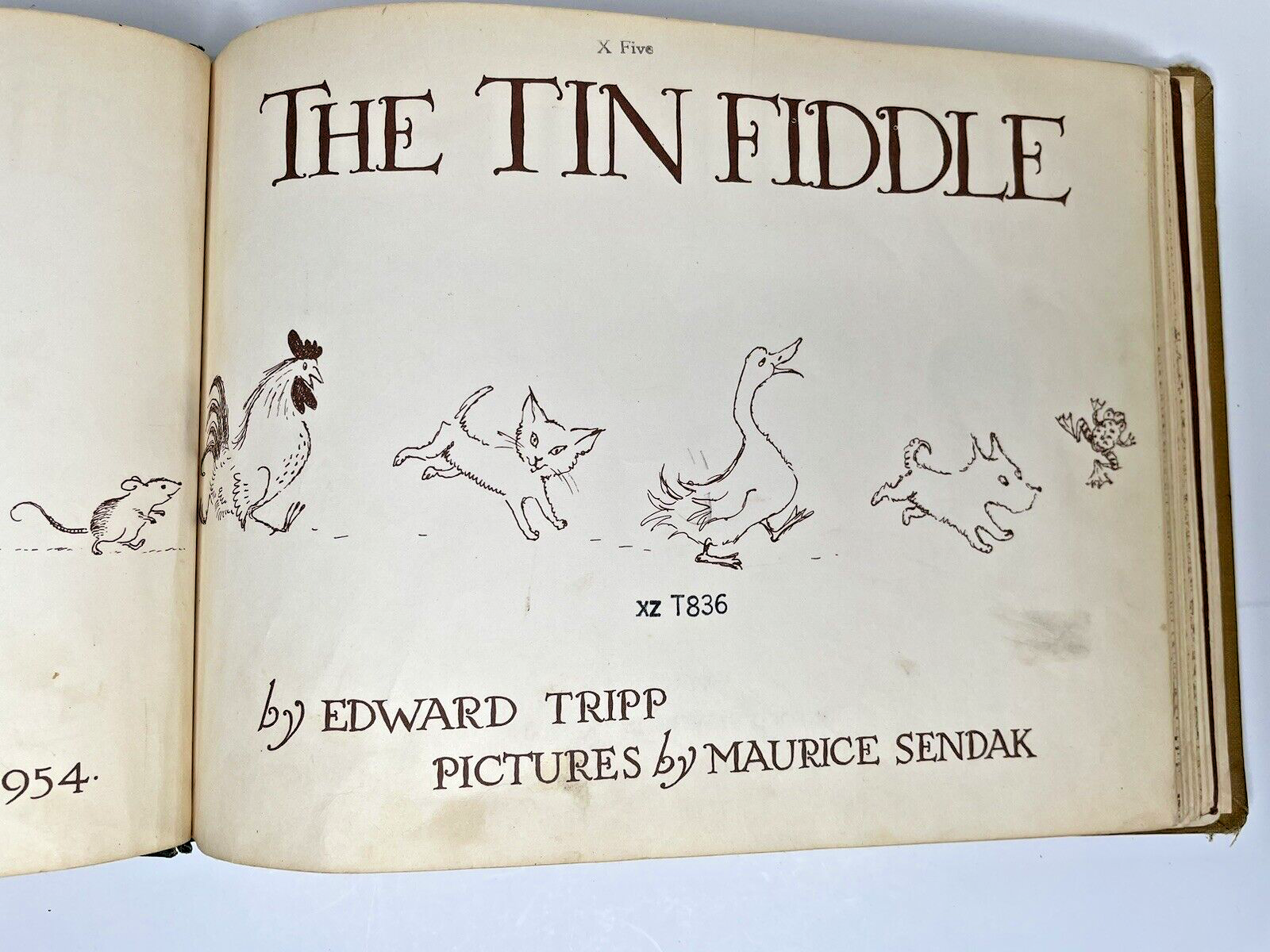 THE TIN FIDDLE EDWARD TRIPP, EARLY 1954 MAURICE SENDAK, 1ST.? | eBay