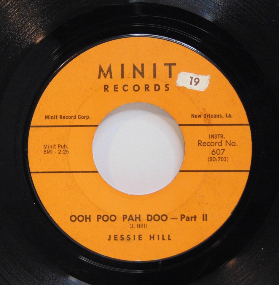 Jesse Hill - Ooh Poo Pah Doo - 1960 Minit Records 607 Blues/Soul 7 ...