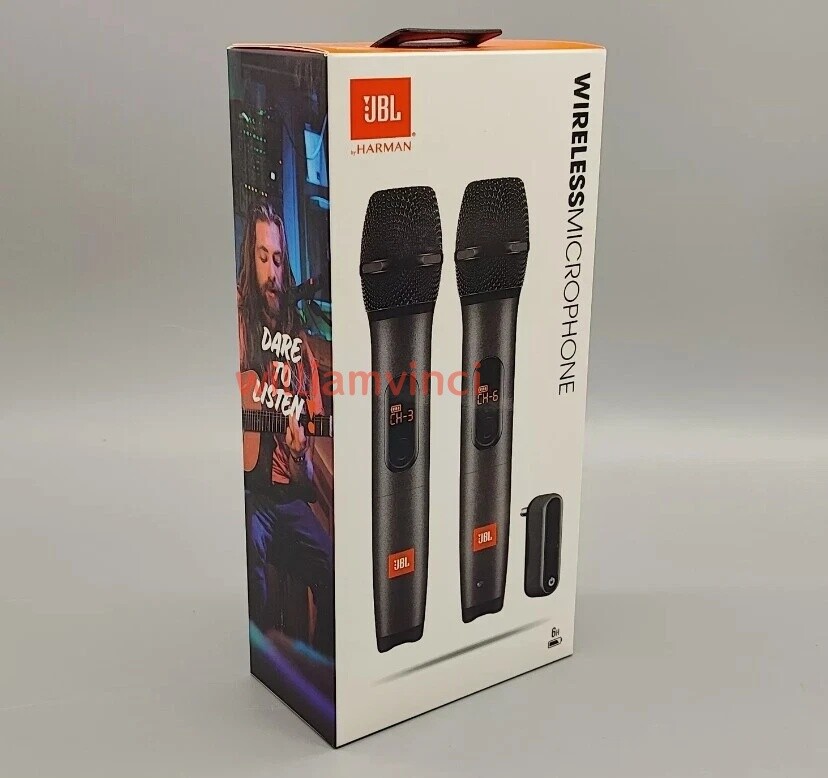 JBL Dual Wireless Microphone System for use with JBL PartyBox Speakers ...