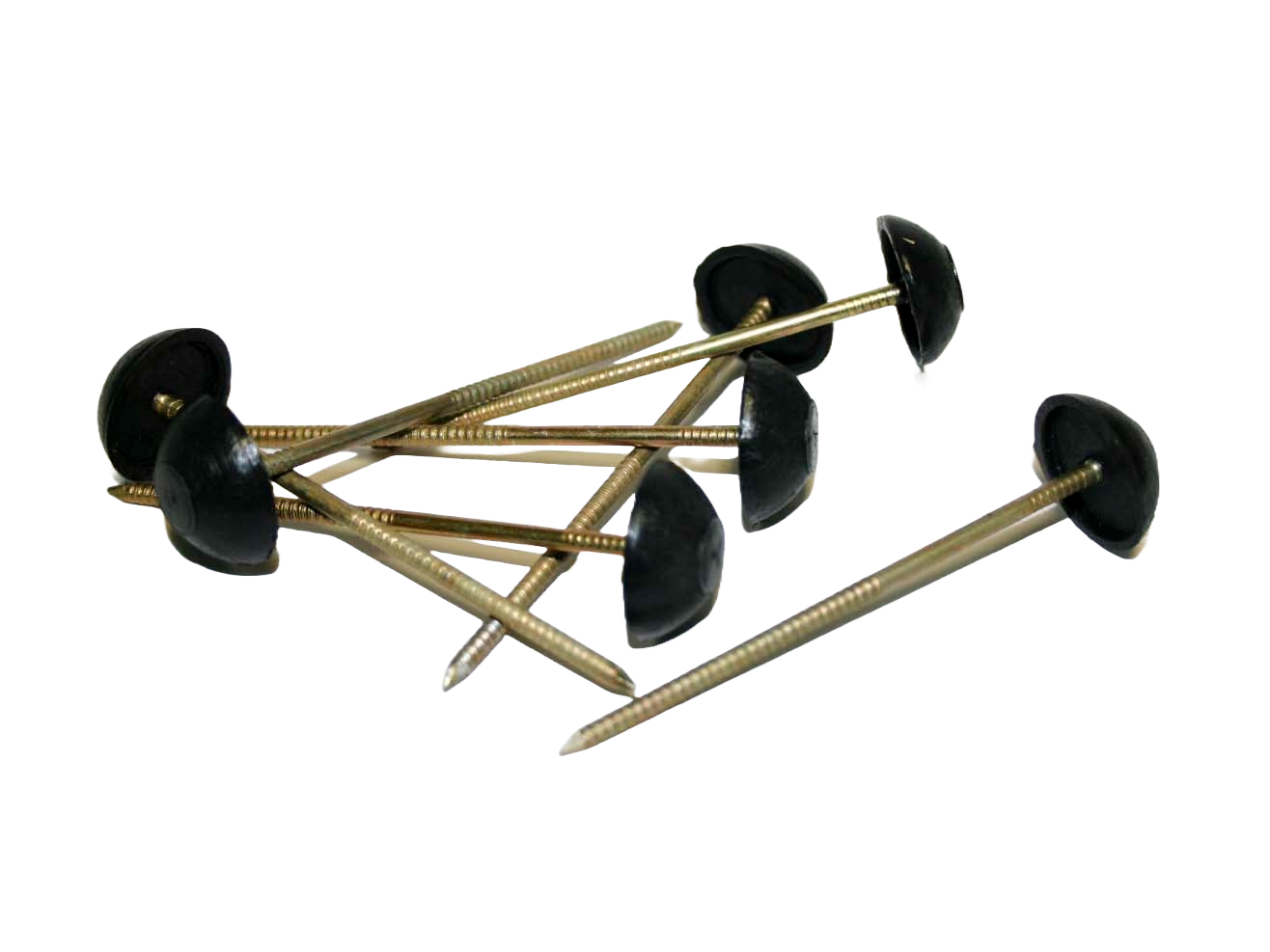 Corrugated Bitumen Roofing Fixing Nails | Red, Green. Black, Grey ...