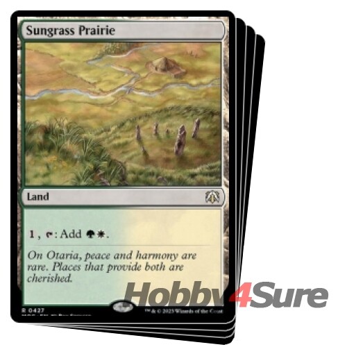 Sungrass Prairie X4 M/NM Magic MTG March Of The Machine: Commander | eBay
