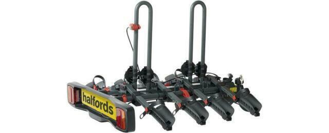 Halfords Advanced 4 Bike Towbar Mounted Bike Rack for sale online | eBay UK