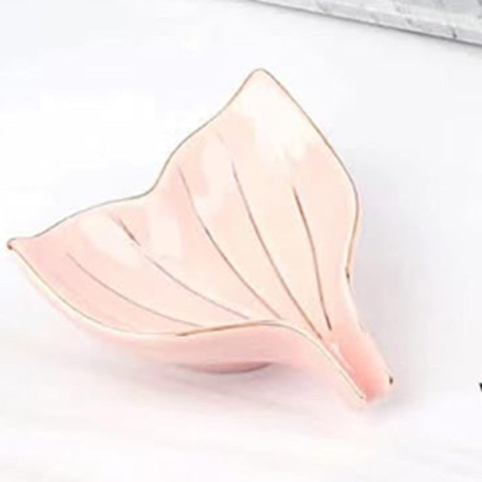 Soap Dish, Self-Draining Jewelry Holder, Fishtail Soap Dish Ceramic ...