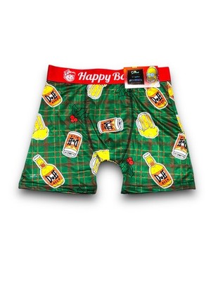 Happy Boxer Men's The Simpsons "Duff Beer" Boxer Briefs - Med | eBay
