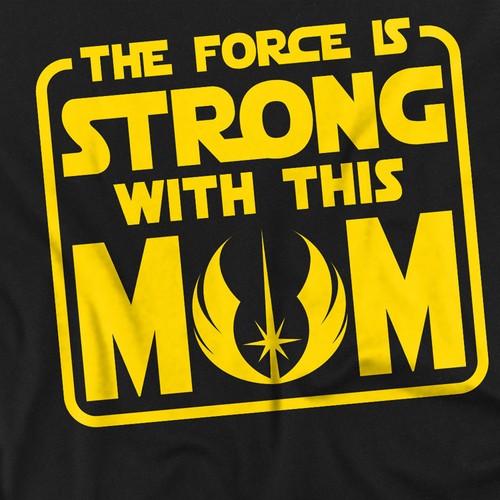 Star Wars Mother's Day Force is Strong with Mom Long Sleeve T-Shirt S ...