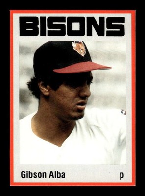 1987 Pucko Buffalo Bisons 14 Gibson Alba BXCP13 | eBay