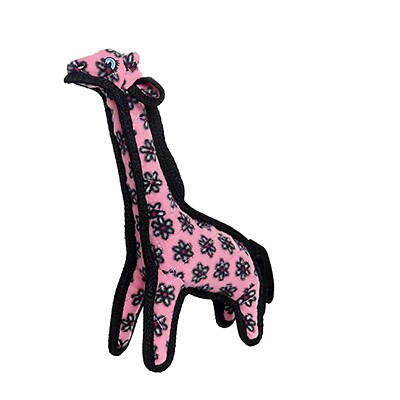 Tuffy Jr PINK Zoo Giraffe Dog Toy (Approx 3 x 9 x 11 inches) | eBay