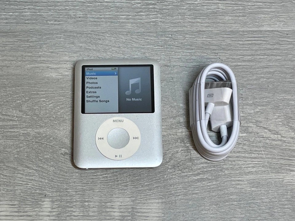 Apple iPod Nano 3rd Generation 4GB 8GB All colors New Battery Great ...