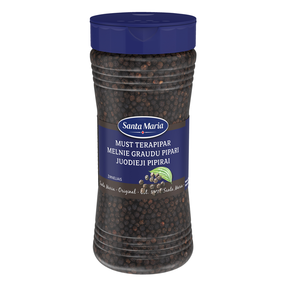 SANTA MARIA Pepper Variety Peppers Mix Whole Tellicherry Lemon XL Jars ...