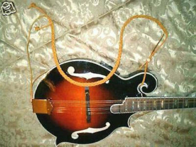 BRAIDED LEATHER MANDOLIN STRAP(NATURAL/TAN) | eBay