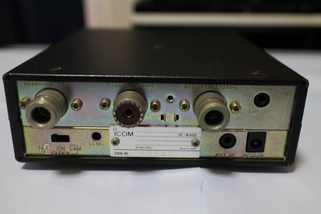 ICOM IC-R100 General Coverage Communications Receiver 0.5-1856MHz for ...