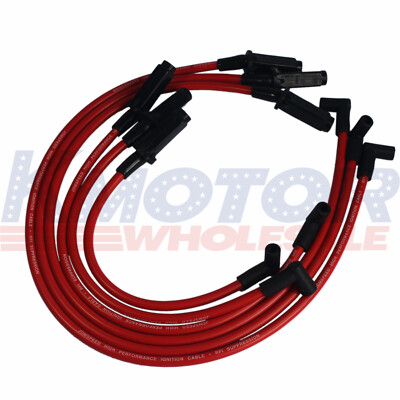 JDMSPEED 10.5mm Red Performance Ignition Spark Plug Wires 3800 Series ...