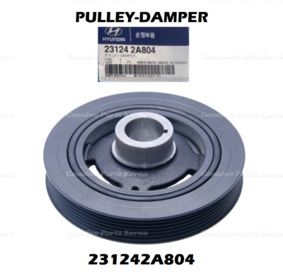 ⭐Genuine⭐ Damper Pulley 231242A804 for Hyundai Accent Kia Sportage | eBay