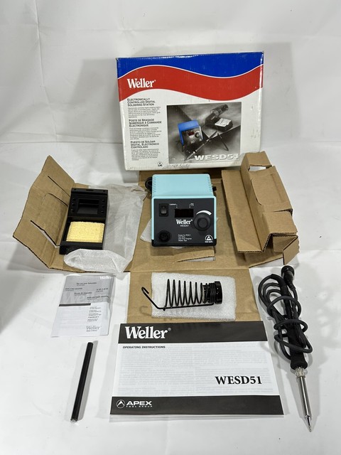 Weller WESD51 Digital Soldering Station for sale online | eBay