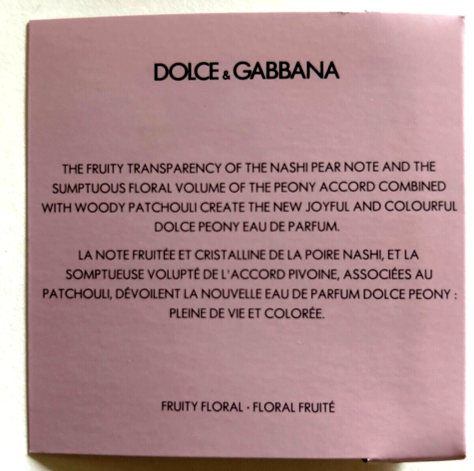 Dolce & Gabbana Dolce Collection Women’s Perfume Sample Spray Vials 8 ...