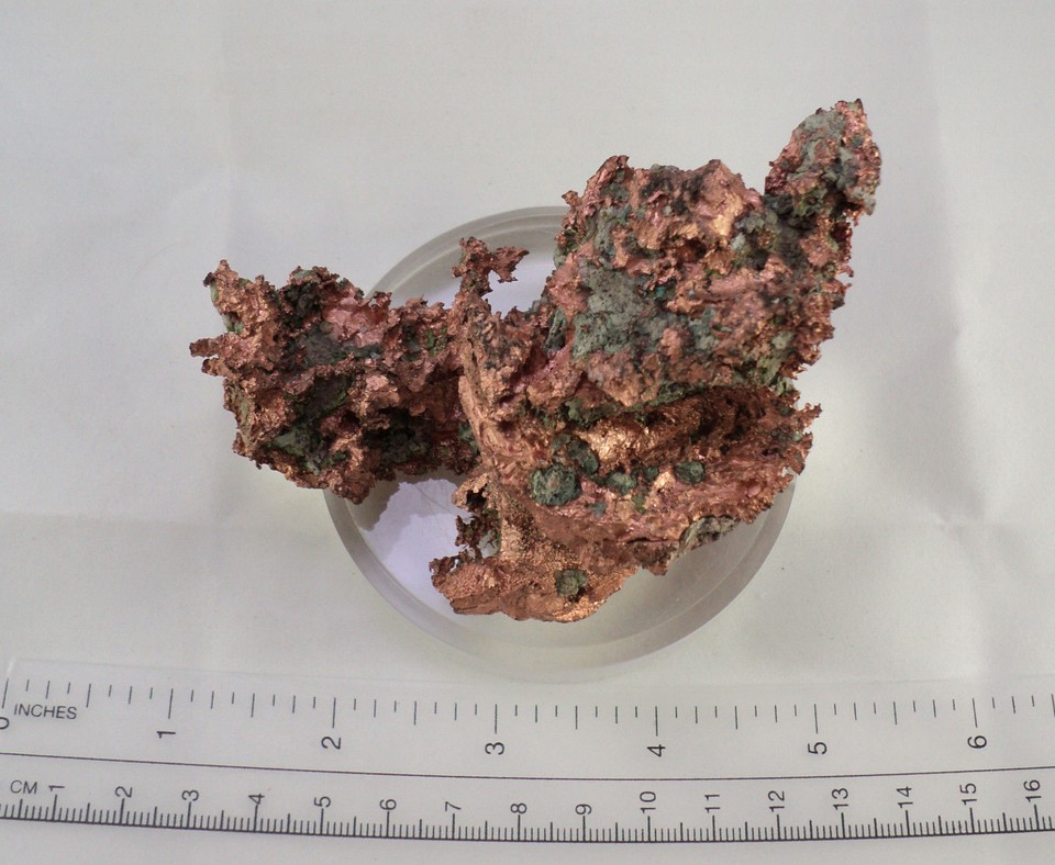 Native Copper Michigan USA Large Cabinet Size Specimen #T121 | eBay
