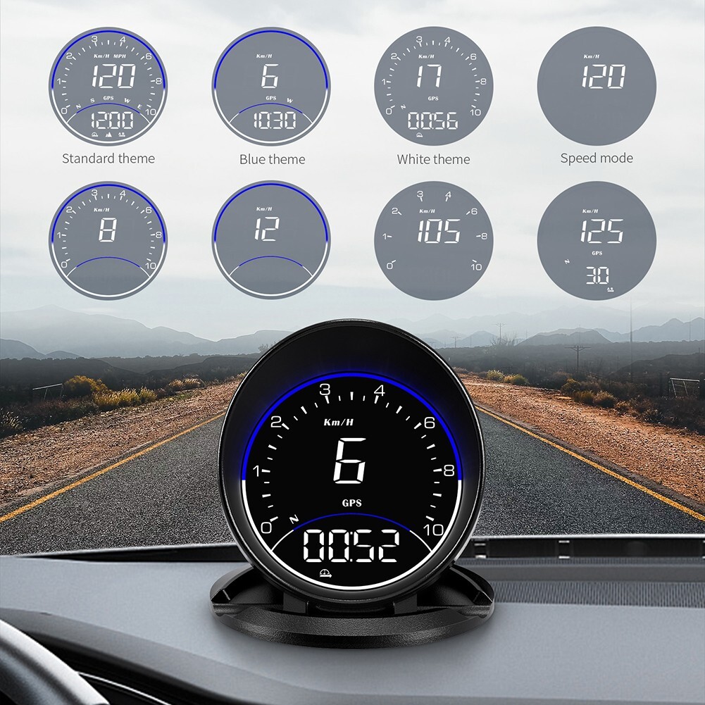 Easy Installation Universal Car Speedometer with Intelligent Sensory ...