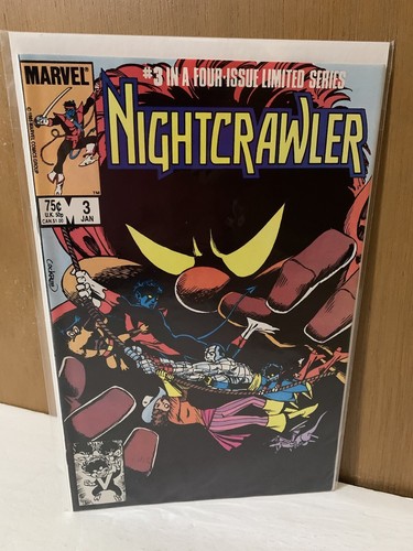 Nightcrawler 3 🔥1985 Limited Mini Series🔥Copper Age Marvel Comics🔥NM- | eBay