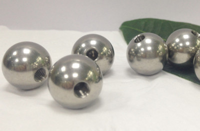 RH End BALL Cap Dome Nut 316 Stainless Steel Cable Railing 1/4"-20 ...