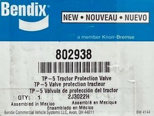 Bendix Tp-5 Tractor Protection Valve for Mack Ch-cs and Navistar Trucks ...