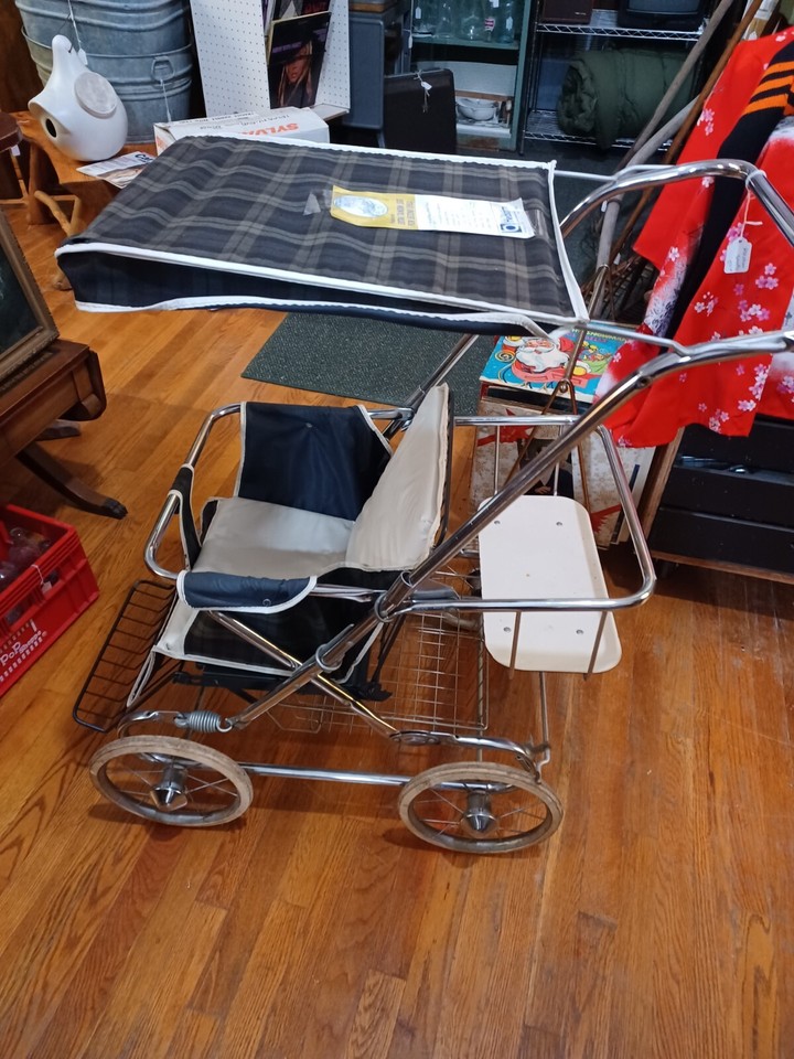 Vintage Adjustable "Hedstrom" Swedish Baby Carriage Buggy Stroller 1970 ...
