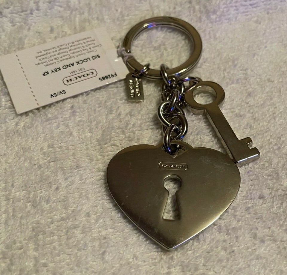 Coach New Key Chain Fob Keychain Keyring Many Hard-to-Find Styles | eBay