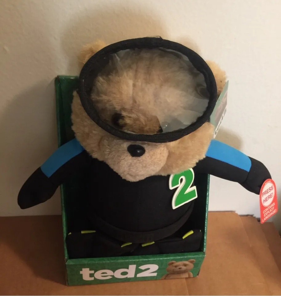 Ted 2 Ted in Scuba Gear 16-Inch Talking Plush [Explicit],with Sound,NEW ...
