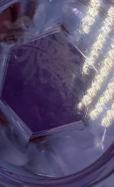 RARE STEUBEN PURPLE TO BLUE ALEXANDRITE / NEODYMIUM GLASS COMPOTE | eBay