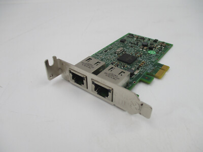 Dell Broadcom 5720 2-Port 1Gbps PCIe Low Profile Network Card Dell P/N ...