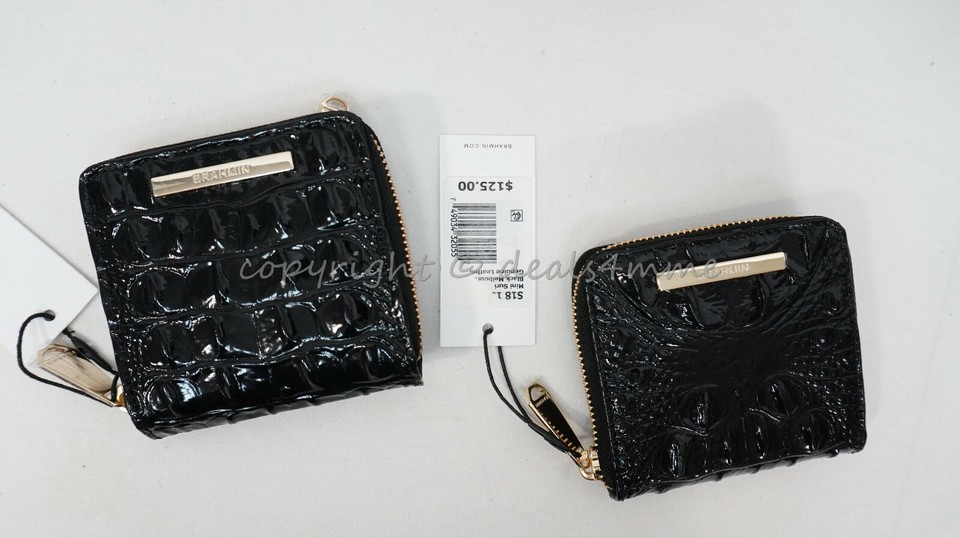 Brahmin Mini Suri Leather Mini Wallet Pick your color Inventory Added ...