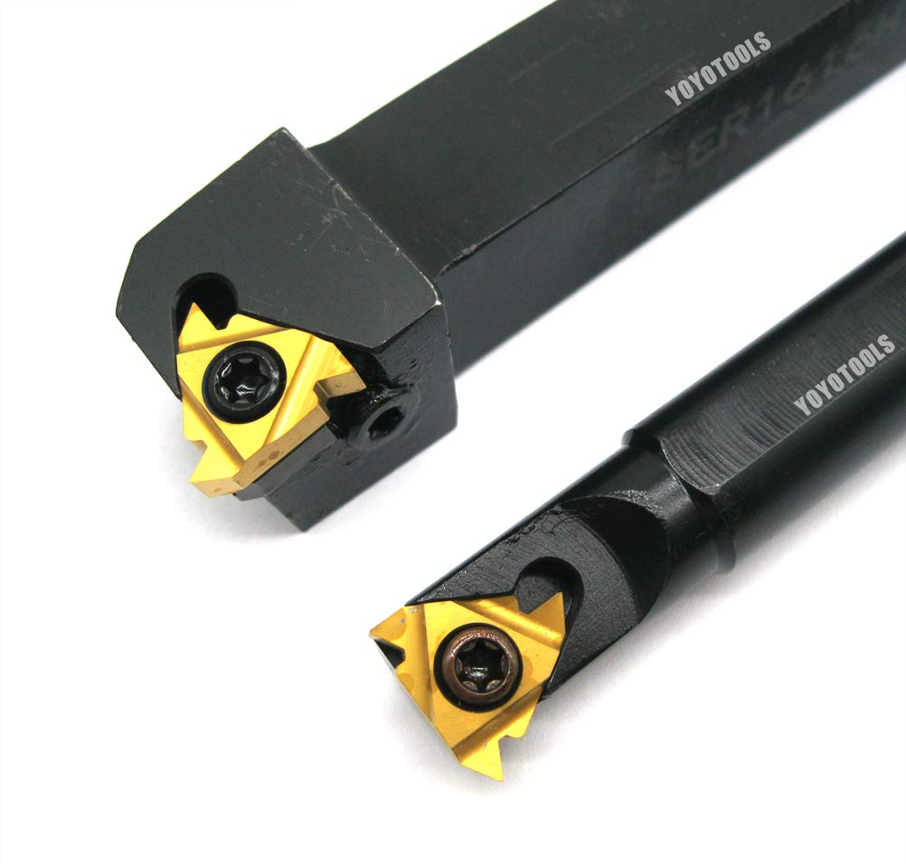 5 Pcs Boring Bar Lathe Internal Threading Inserts 1/2" 5/8" Turning ...