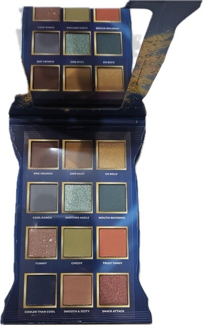 Doritos Cool Ranch Eyeshadow Palette 12 Colors Fun Beauty Vibrant ...