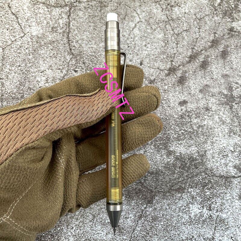 EDC Titanium PEI Automatic Pencil Push-On Student Drawing Pencil Office ...