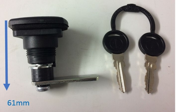 Access Locker Door Lock Pair Gas or Battery Compartment Caravan ...